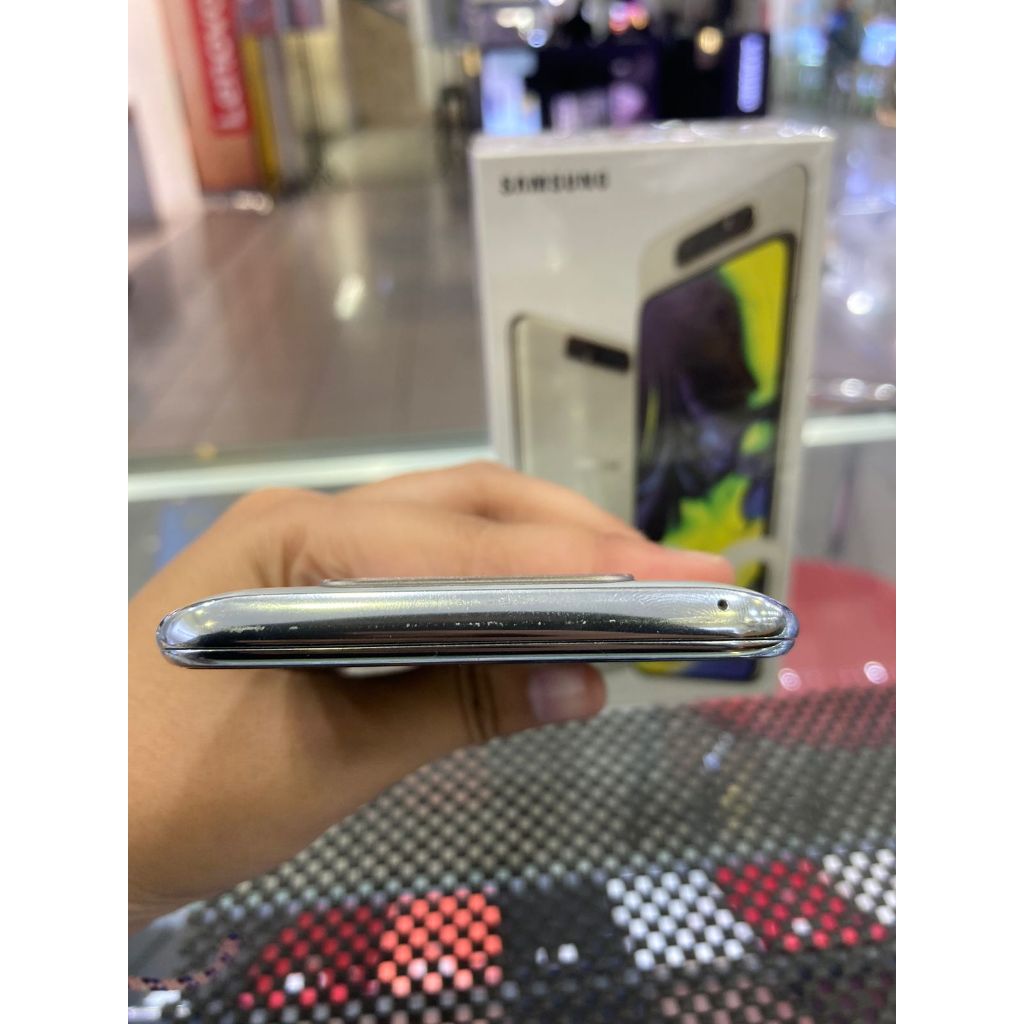 Jual SAMSUNG GALAXY A80 8/128GB SECOND SEKEN BEKAS RAM 8GB ROM 128GB FULL SET | Shopee Indonesia