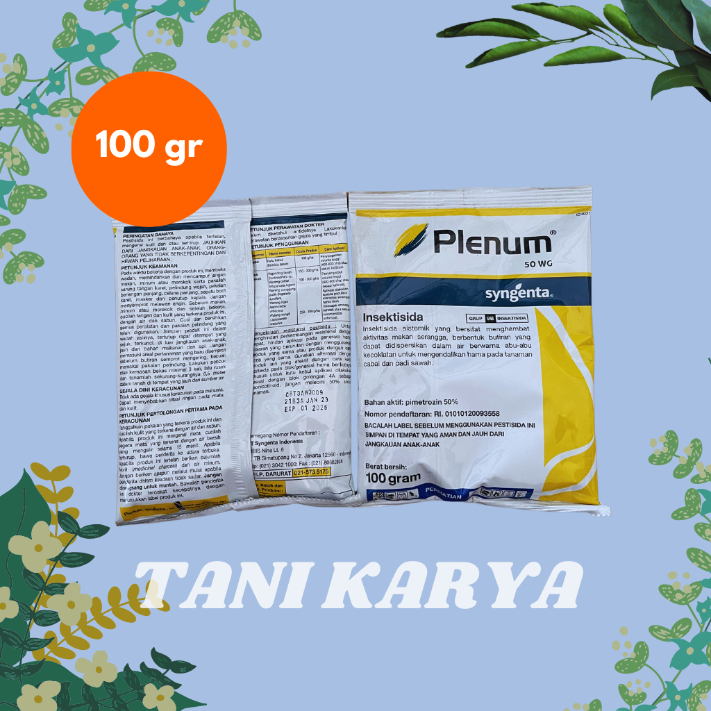Jual INSEKTISIDA PLENUM 50 WG SYGENTA 100 GR | Shopee Indonesia