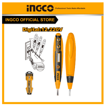 Jual Test Pen Digital Listrik Obeng Minus AC100-500V DC INGCO HSDT2201 ...