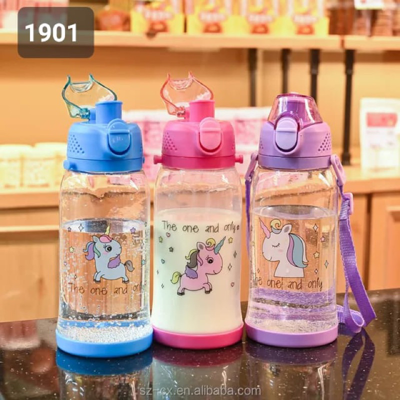 Jual Botol minum unicorn 500ml KODE 1901 | Shopee Indonesia