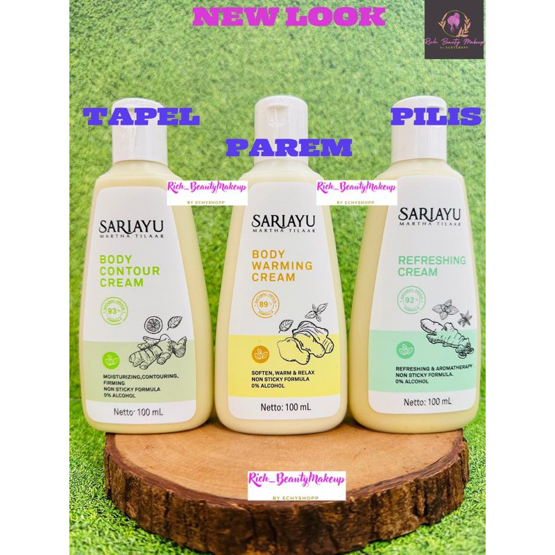 Jual SARIAYU PAKET BERSALIN ISI 3 PCS (TAPEL,PARAM,PILIS) NEW PACKAGING ...