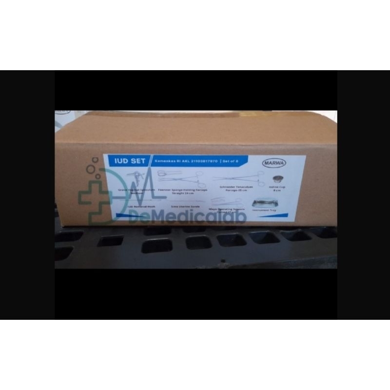 Jual Set IUD Kit Original Marwa / Peralatan KB / Intra Uterine Device ...
