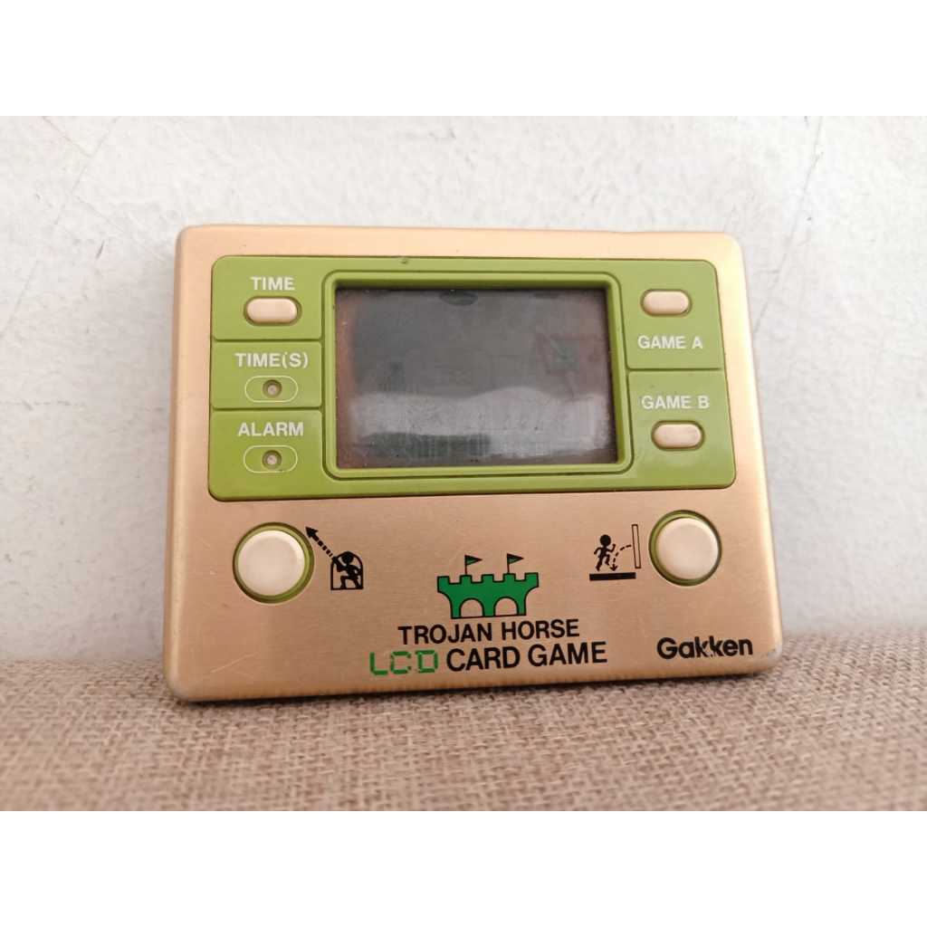 Jual Game Watch Gakken Trojan Horse LCD Card Game | Shopee Indonesia