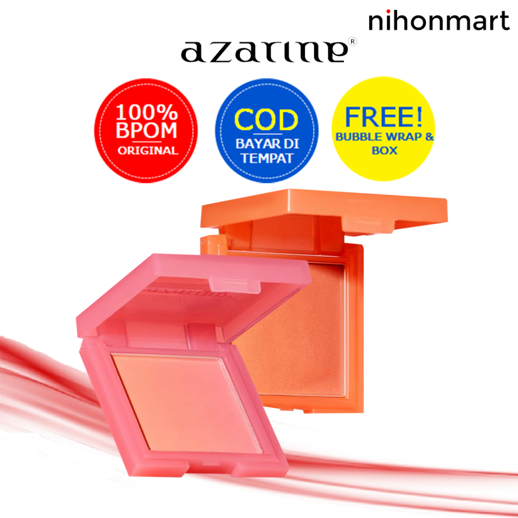 Jual Azarine Chic to Cheek Blush 5.2 g | Shopee Indonesia