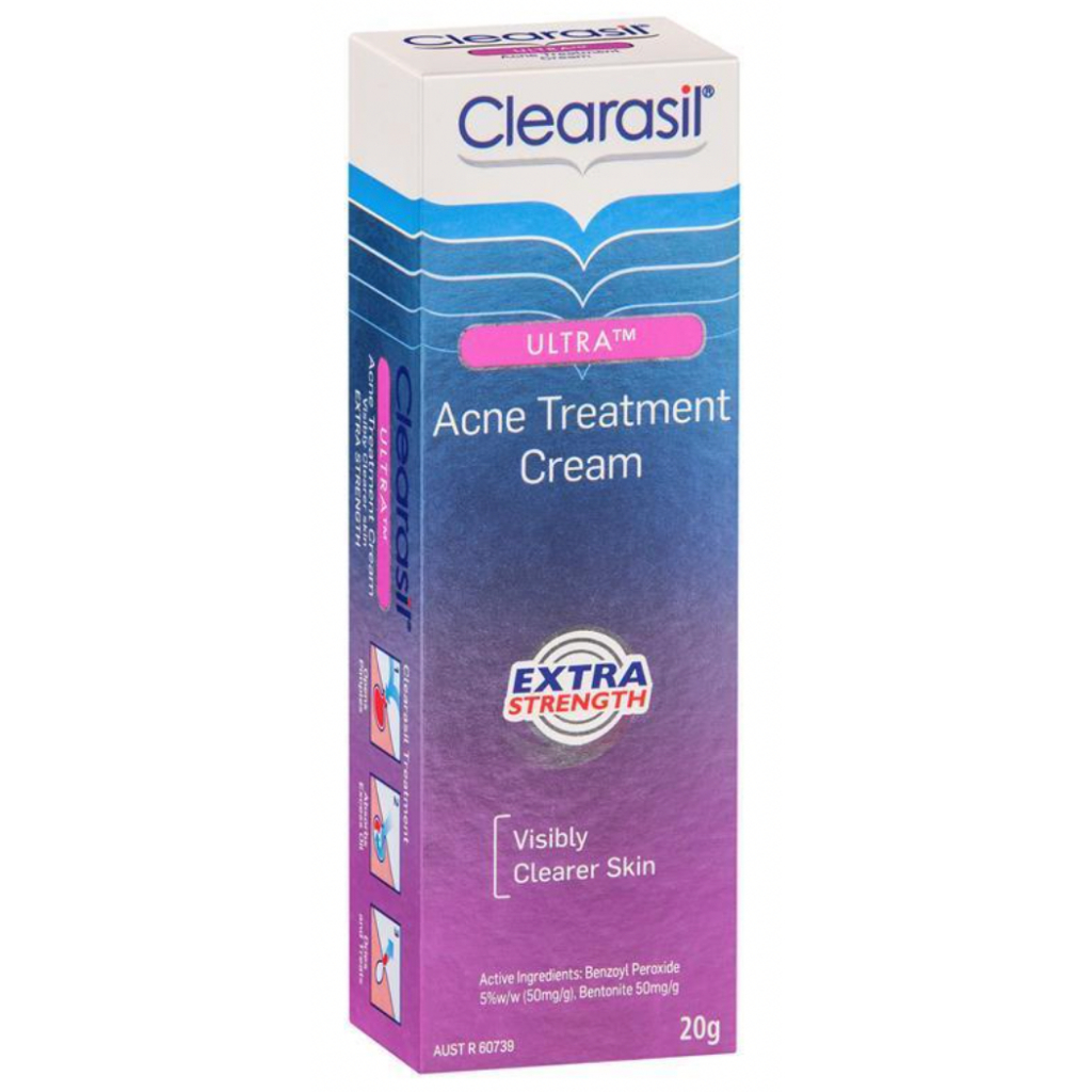 Jual Clearasil Ultra Acne Treatment Cream 20g | Shopee Indonesia