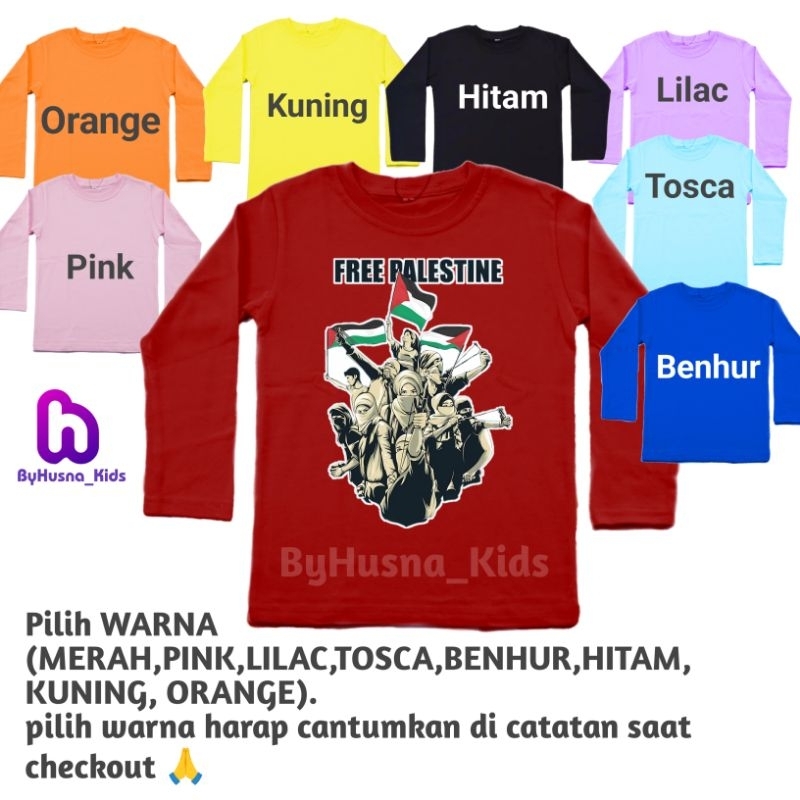 Jual SAVE GAZA PALESTINA KAOS ANAK BAJU ANAK FREE PALESTINE PALESTINA ATASAN ANAK UNISEX COWO ...