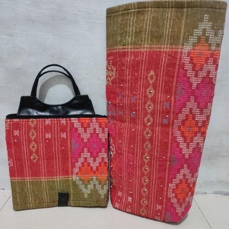 Jual Tandok Tas Batak Termurah Asli Bahan Ulos, Tandok Batak 5 L ...