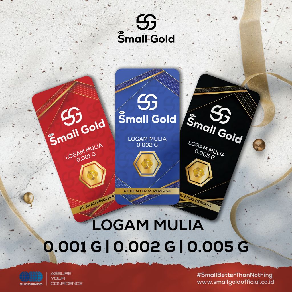 Jual Emas 0.001gram l 0.002gram l 0.005gram Baby Gold Small Gold Mini ...