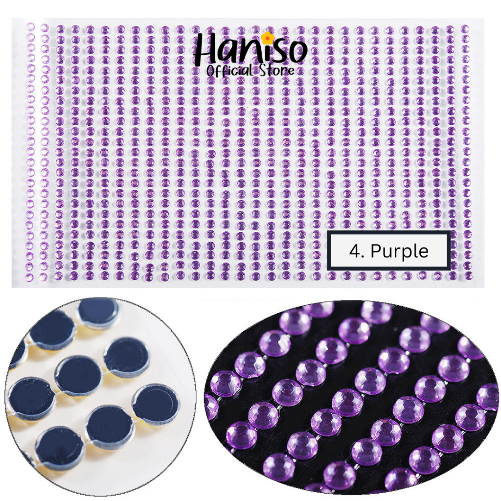 Jual Stiker Manik Rhinestone Diamond Sticker 3D DIY Eye Make Up ...