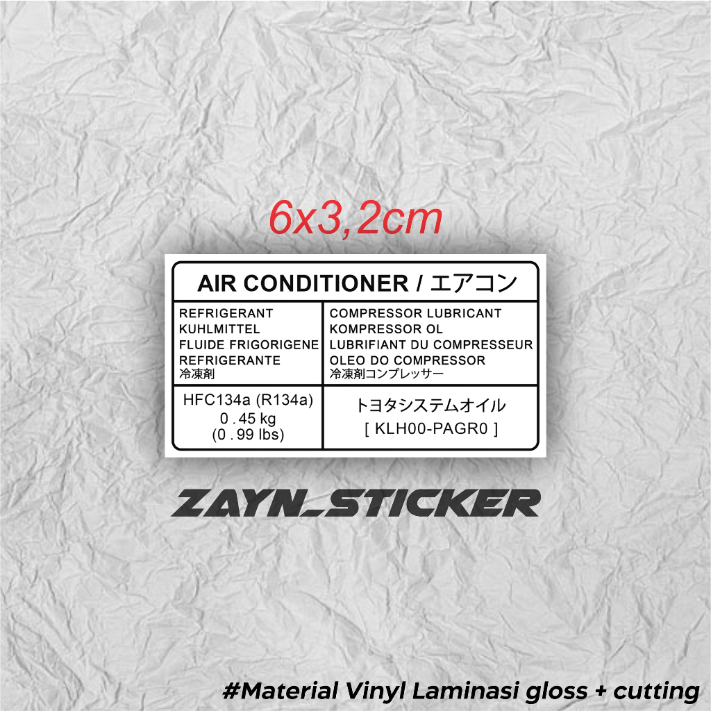 Jual STICKER WARNING AIR CONDITIONER | Shopee Indonesia