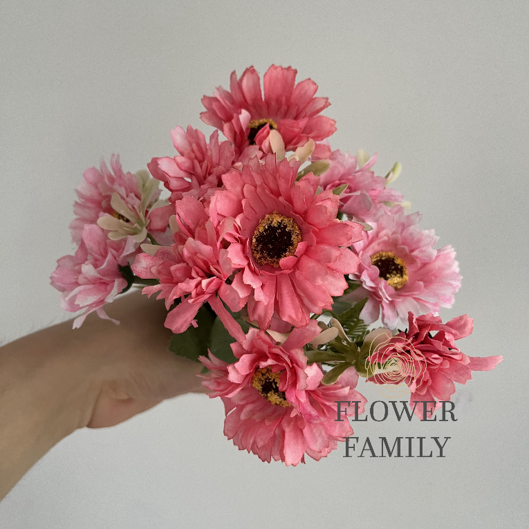 Jual Flower Family - Bunga Garbera Artificial | Bunga Kecil Palsu ...