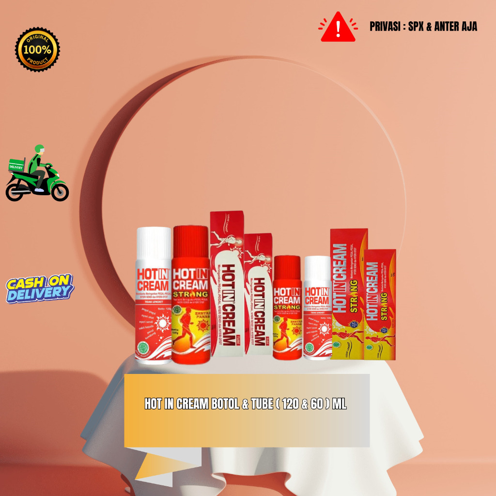 Jual HOTIN CREAM BOTOL & TUBE | Shopee Indonesia