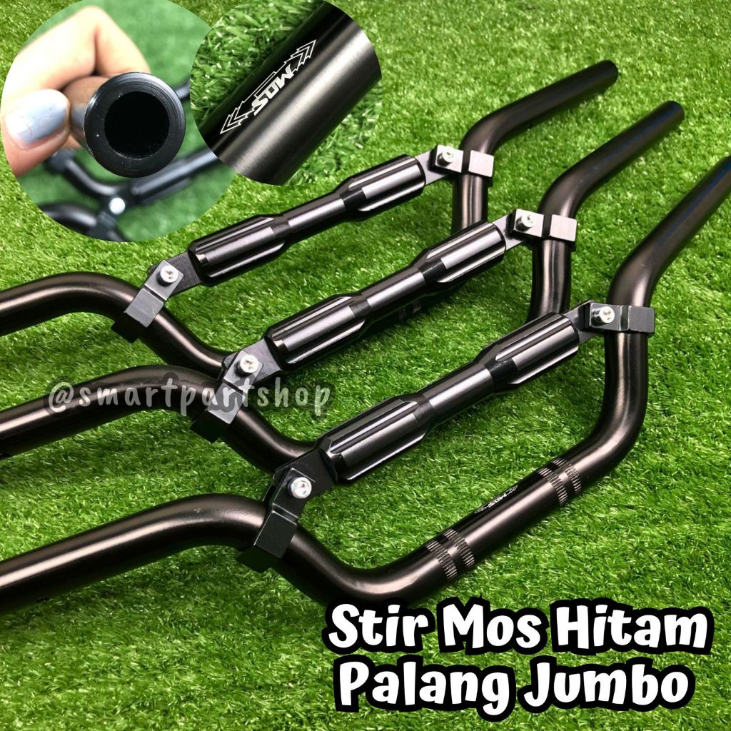 Jual Stang Stir CB150 CBR 150 MOS palang JUMBO HITAM Stang Stir Palang ...