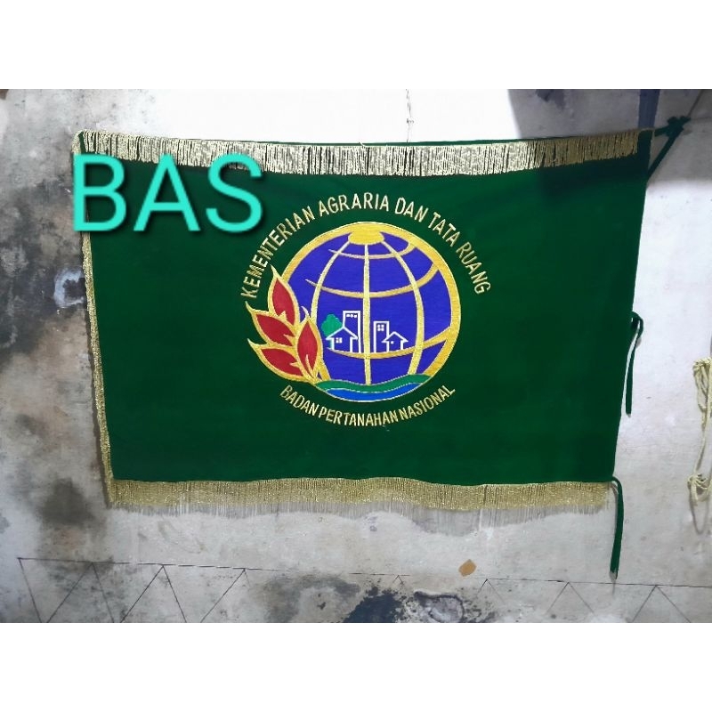 Jual BENDERA PATAKA BPN/BENDERA BORDIR/BENDERA CUSTOM | Shopee Indonesia