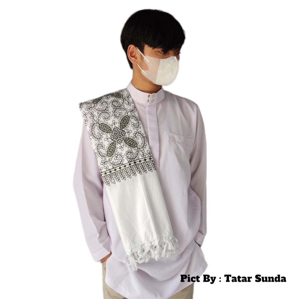 Jual Sorban Khasmiri Terompa Nabi / Sorban Habaib / Aridha Motif Logo ...