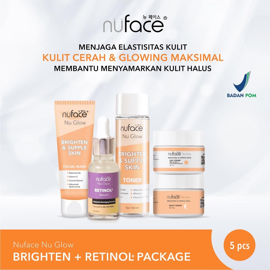 Jual Nuface Paket 5 in 1 Treatment Skincare Fuji Perawatan Jerawat ...