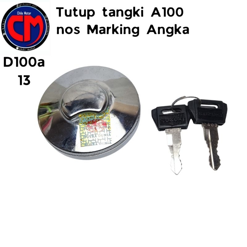 Jual Tutup Cover Tangki Bulat Suzuki A100 Nos d100a | Shopee Indonesia