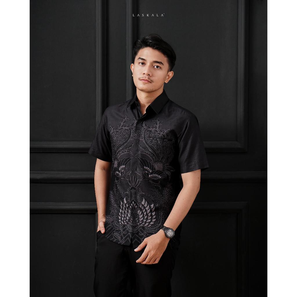 Jual Laskala Premium Batik Pusaka Lengan Pendek K10B529 | Shopee Indonesia