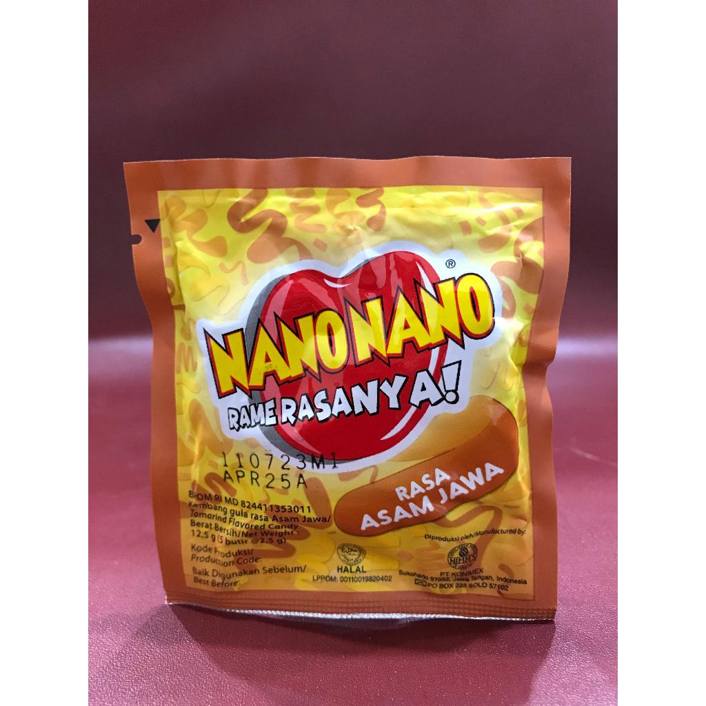 Jual Nano Nano Asam Jawa - Permen Nano Nano Rasa Asam Jawa | Shopee ...