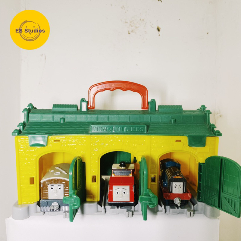 Jual Diorama Thomas and Friends Tidmouth Sheeds Toby Winston Franky ...