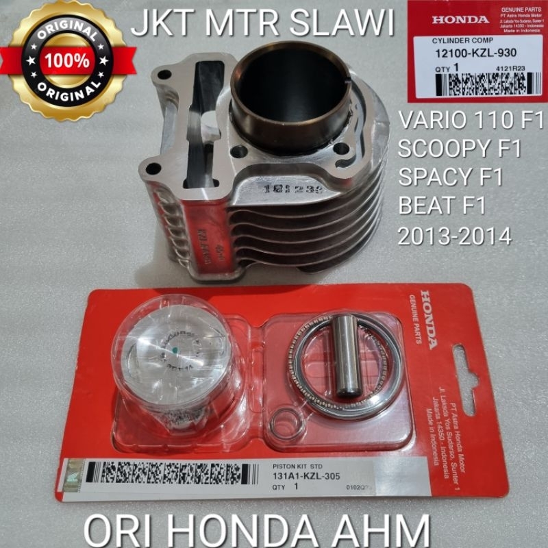 Jual 12100-KZL-930 Block set block, cylinder head, blok set, beat f1 ...