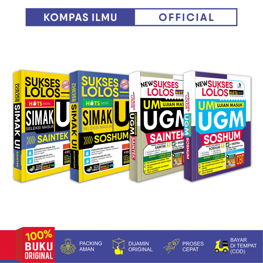 Jual Best Seller Buku SIMAK UI UM UGM Sukses Lolos SIMAK UI UM UGM ... Jual Best Seller Buku SIMAK UI UM UGM Sukses Lolos SIMAK UI UM UGM ...