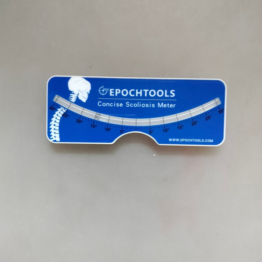 Jual scoliometer scoliosis meter alat pengukur biru | Shopee Indonesia
