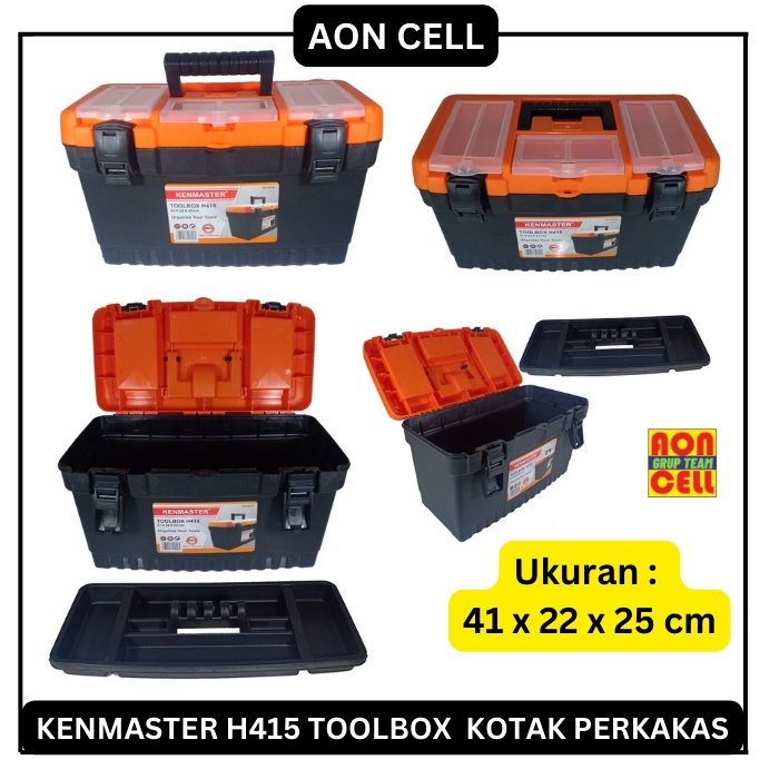 Jual TOOL BOX BESAR KENMASTER H415 TOOLBOX ALAT TEMPAT KOTAK PERKAKAS ...