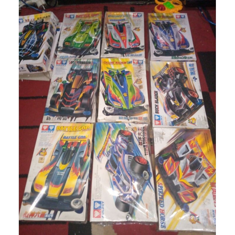 Jual mini 4wd auldey lets end go beat magnum, Cyclone magnum dan max ...