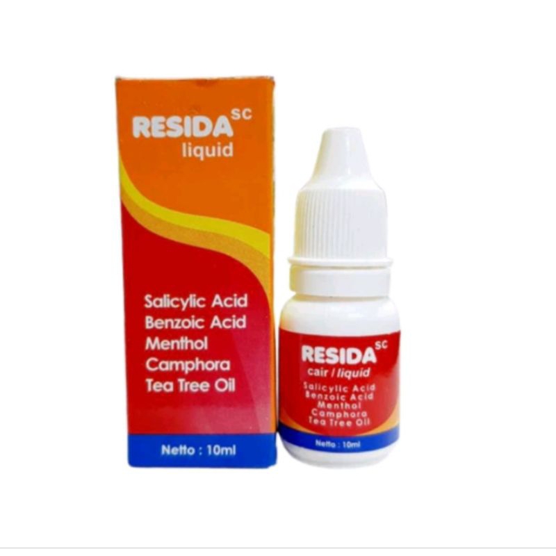 Jual RESIDA Cair 10 ML untuk Gatal,Jamur, Panu | Shopee Indonesia