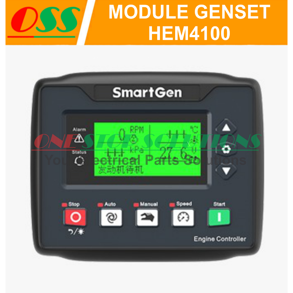 Jual SMARTGEN HEM 4100 MODULE GENSET HEM4100 ORIGINAL | Shopee Indonesia