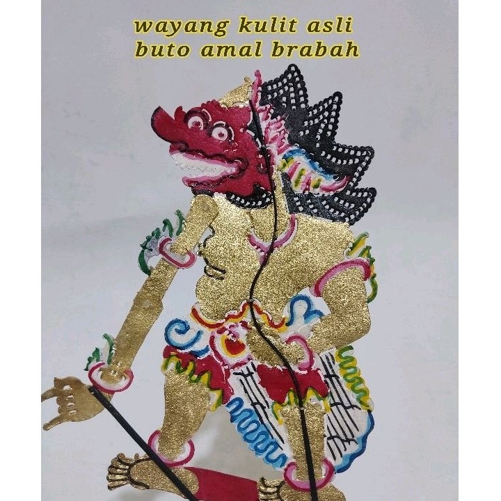 Jual wayang kulit asli buto amral brabah | Shopee Indonesia