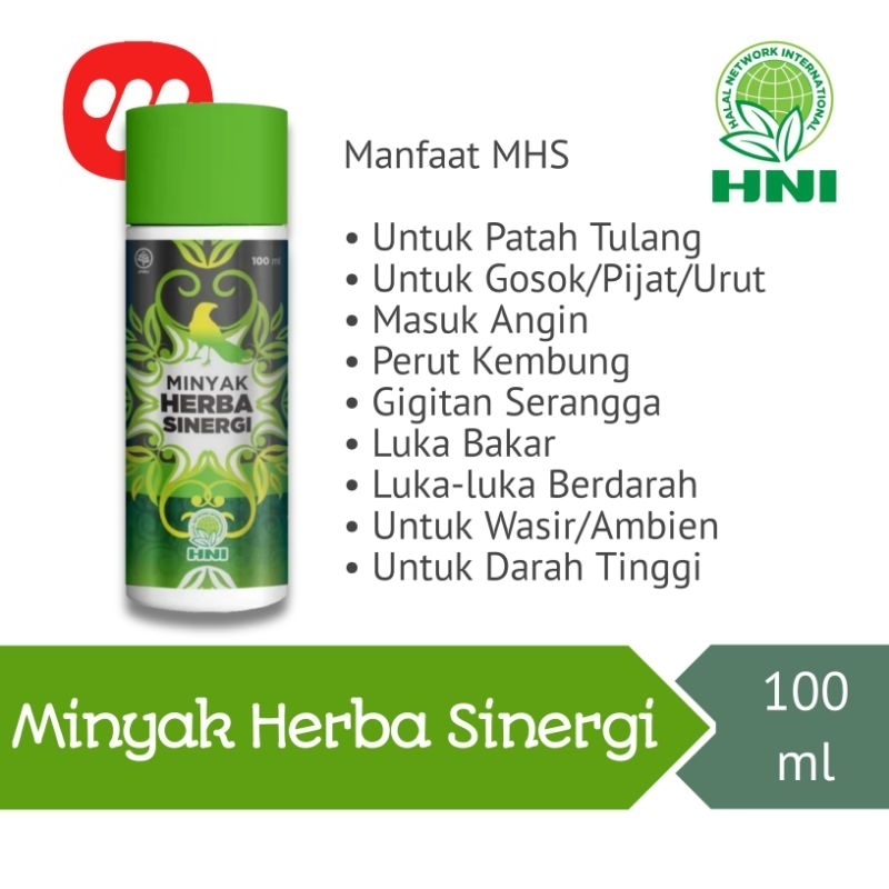 Jual MHS Minyak Herba Sinergi HNI Minyak Ajaib Serba Guna HPAI untuk ...
