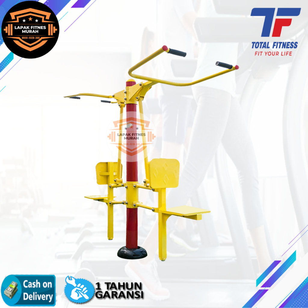Jual Total Fitness Lat Pull Down 2 Seat Alat Fitness Outdoor - Olahraga ...