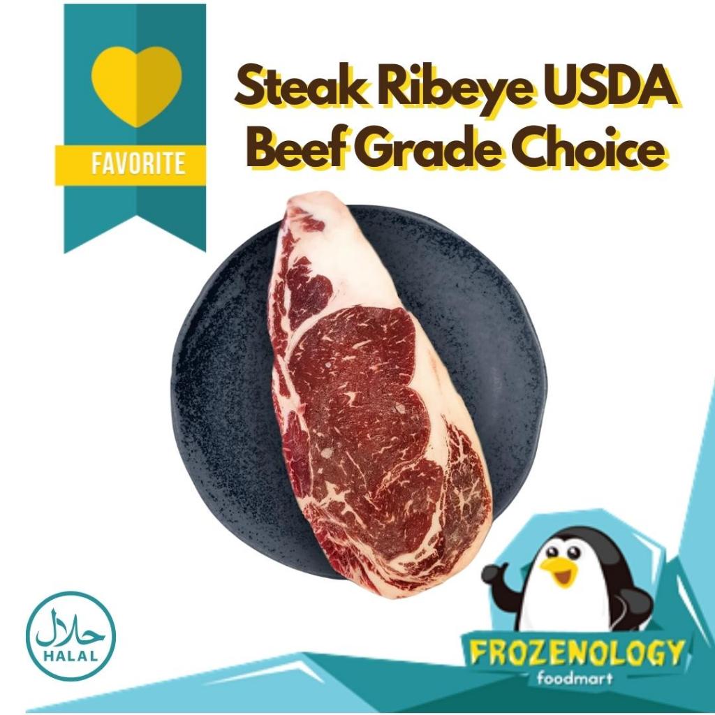 Jual Daging Steak Ribeye USDA Beef Grade Choice I Us Black Angus Beef ...