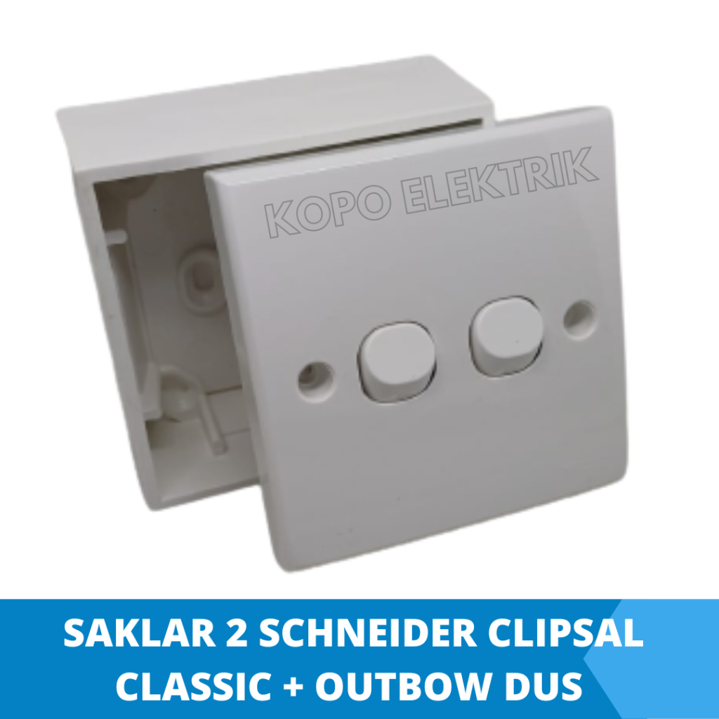 Jual Saklar / Stopkontak Schneider Clipsal Classic + Outbow Dus ...