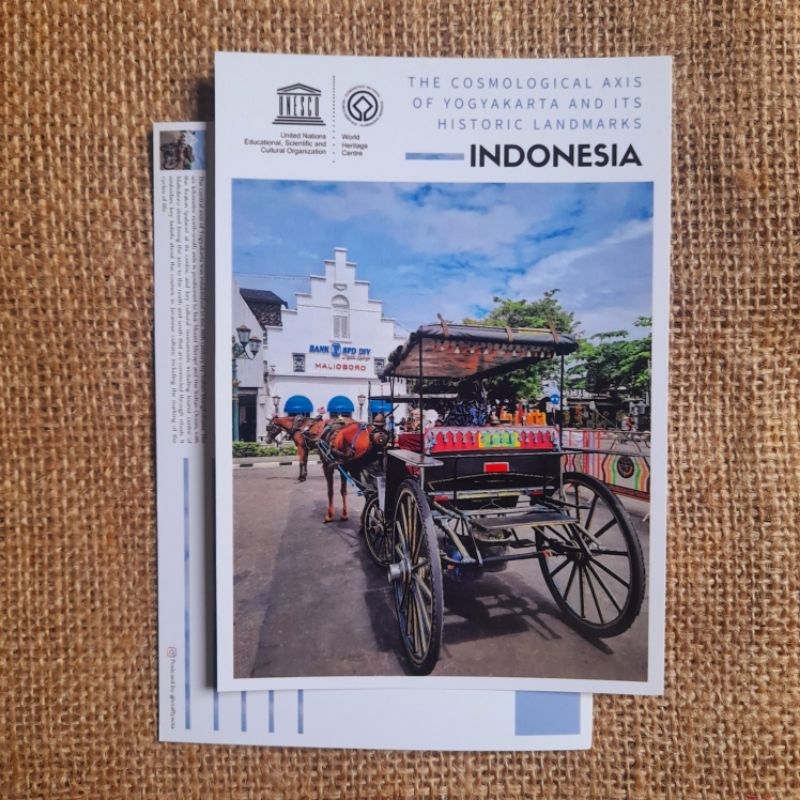 Jual Kartu Pos / Postcard / Postcrossing Indonesia - unesco whs ...