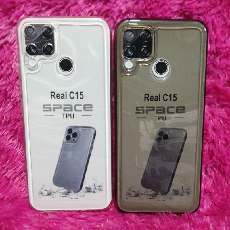 Jual Softcase Casing REALME C15 Case silikon Bening transparan pro ...