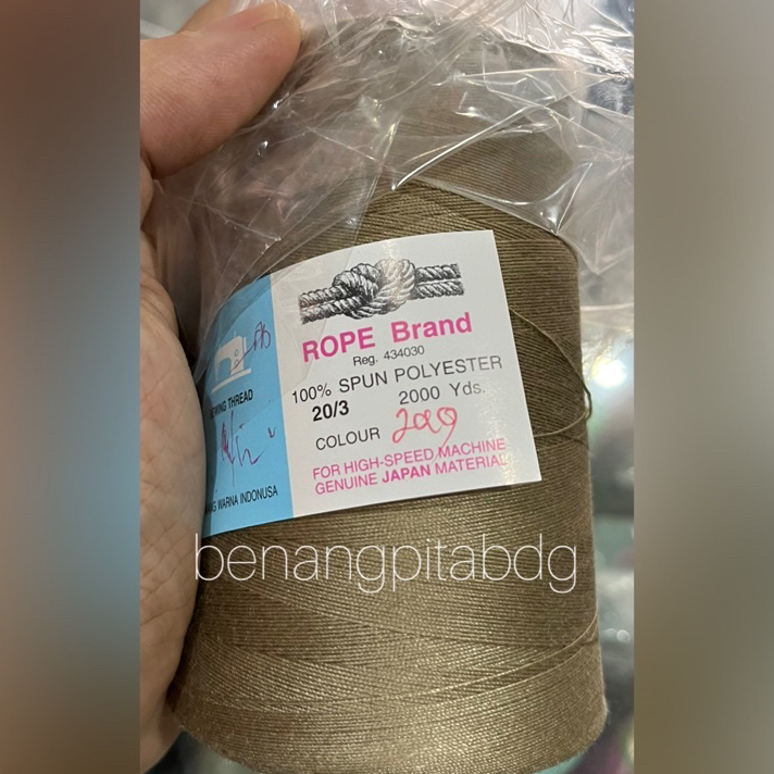 Jual QHSM1278 (COD )NEW_PRODUCT Benang Jahit 20/2 (3000 yards) / cone ...