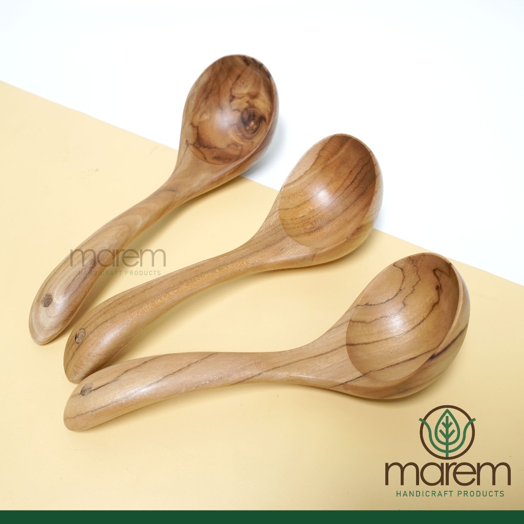Jual CINTUNG IRUS KAYU JATI BESAR SENDOK SAYUR KAYU JATI PREMIUM ...