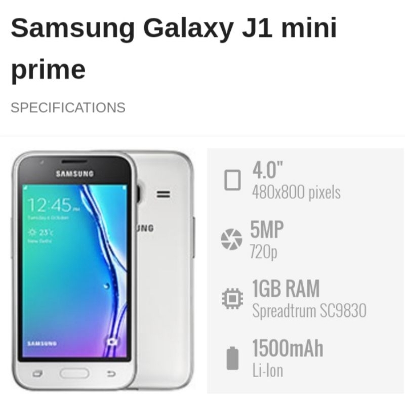 Jual hp android 100 ribuan Samsung j1mini ram1gb hp second normal siap ...