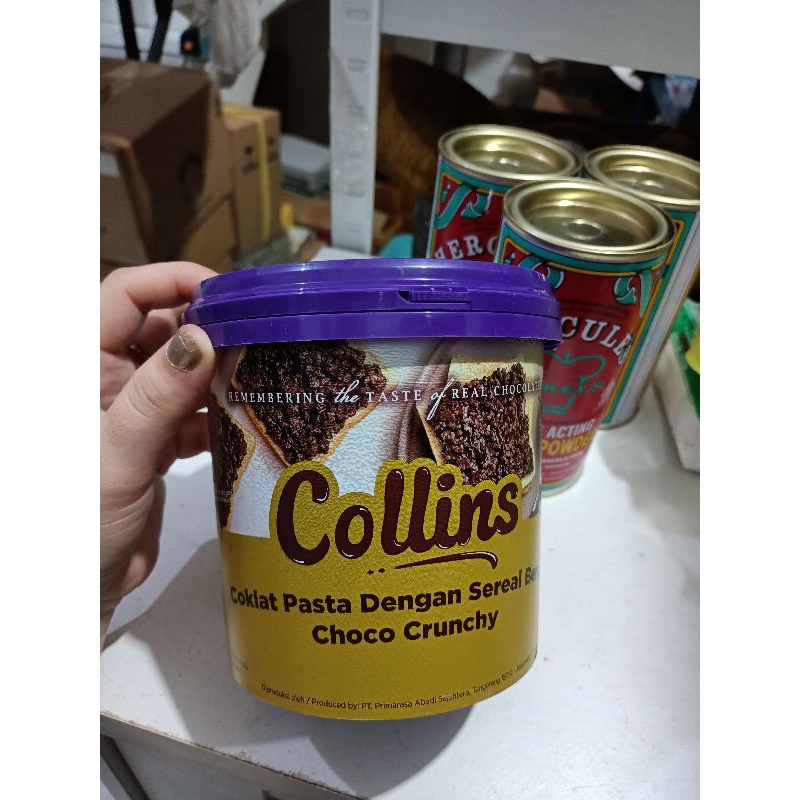 Jual Selai Coklat COLLINS choco Crunchy 1kg | Shopee Indonesia