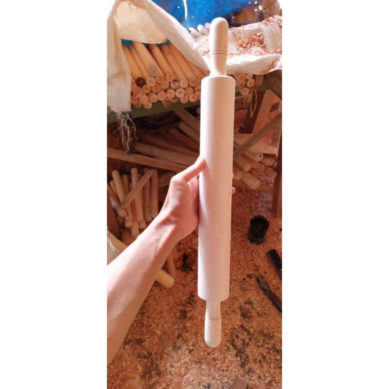 Jual Rollan Premium / Rolling pin kayu perata adonan / rolan kayu ...