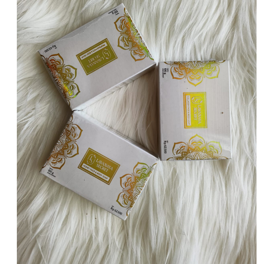 Jual Lavanaya Secret Face & Body Soap LVN Collagen Propolis Honey Sabun ...