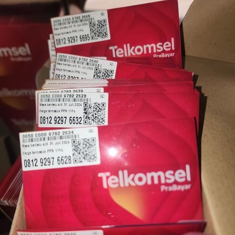 Jual GROSIR KARTU PERDANA TELKOMSEL SIMPATI RED 0K 4G SEGEL Exp Panjang.. | Shopee Indonesia