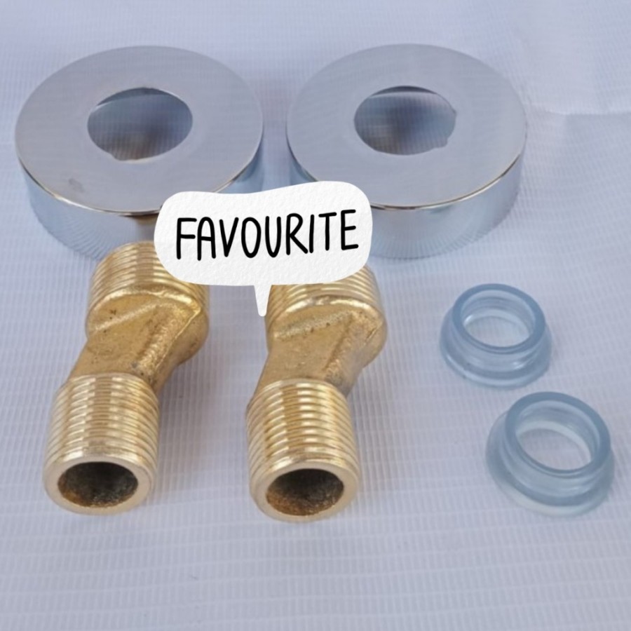 Jual Nepel Kran Panas dingin Kuningan / Nepel Kran Bathup Mixer ...