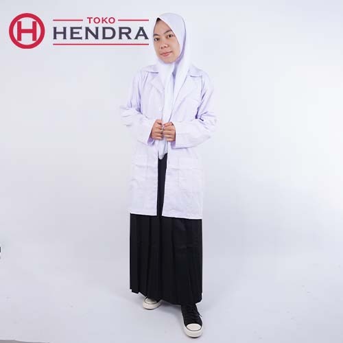 Jual Jas Lab Jas Laboratorium Tangan Panjang Bahan Oxport | Shopee ...