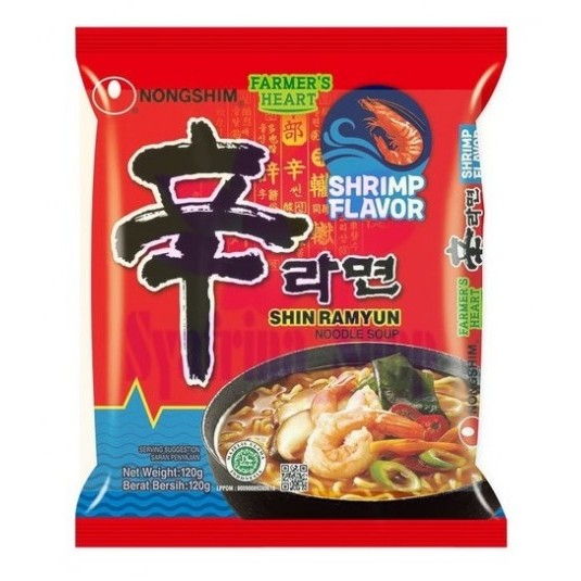 Jual Nongshim Shin Ramyun Shrimp Flavour 120gr | Shopee Indonesia