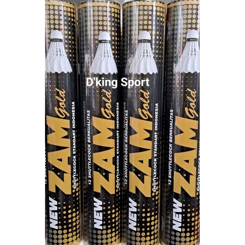 Jual shuttlecock new zam gold (original) | Shopee Indonesia