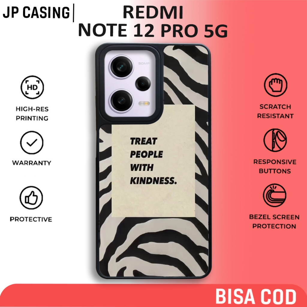 Jual case redmi note 12 pro 5g terbaru motif aesthetic hitam putih ...